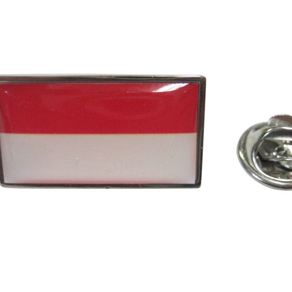 Kiola Designs | Accessories | Thin Bordered Indonesia Flag Lapel Pin ...